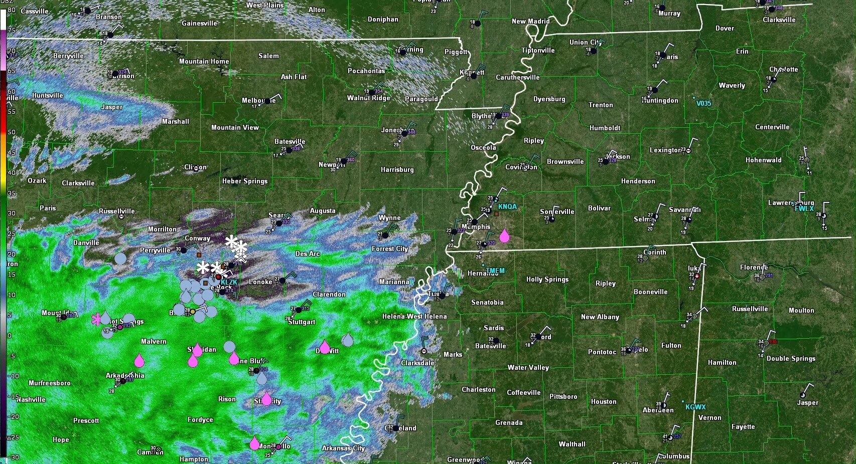 Winter Weather Update: Sleet, Snow, and Possible Freezing Rain in ...