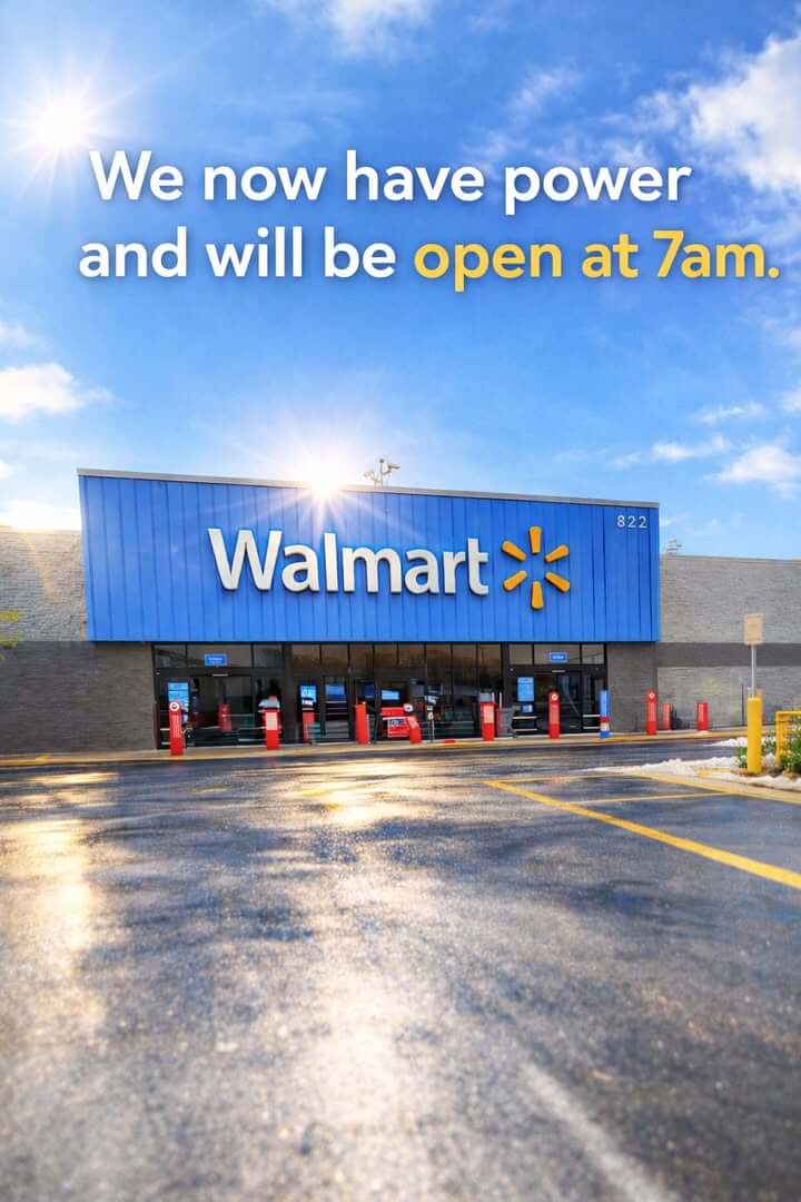 Ripley Walmart to reopen at 7 a.m. after power outage restoration ...