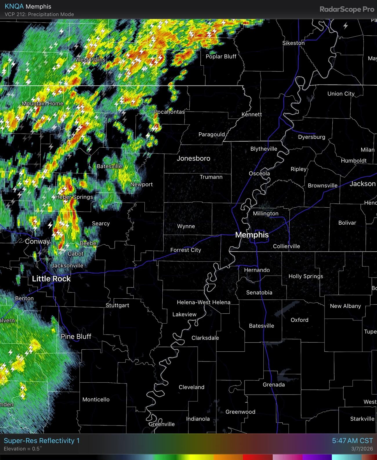 Thunderstorms form line west of area; gusty winds, lightning expected ...