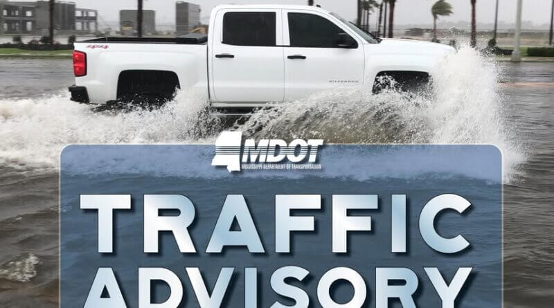 Mississippi DOT closes sections of State Routes 26 and 512 after ...